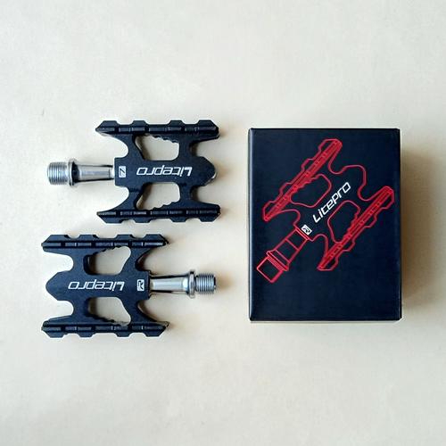 Jual Pedal Litepro Bearing Black Original Sepeda Lipat Sepeda Gunung ...