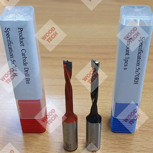 Jual INSERT TCT DOWEL DRILL 5mm x 70mm RH - 5mm x 70mm LH - Jakarta ...