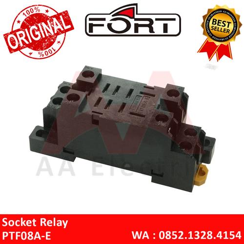 Jual Socket Relay PTF08A-E / PTF08AE 8 Pin untuk Relay LY-2 Fort ...