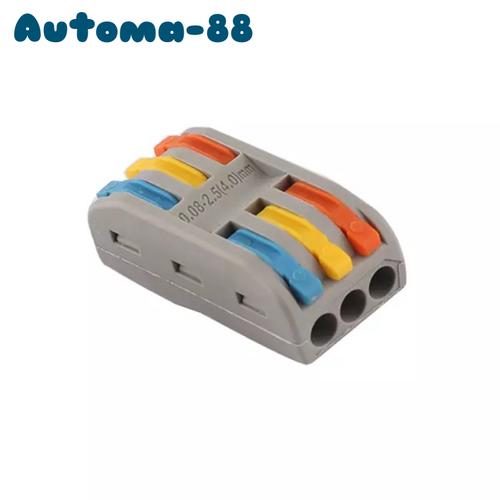 Jual Konektor sambungan kabel 3 phase fasa 0.08-4mm Max.20A(600V) 32A ...