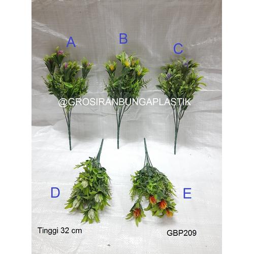 Jual Daun Artificial/Daun Hias/Daun Plastik/Daun Dekorasi/Rumpunan Mini ...