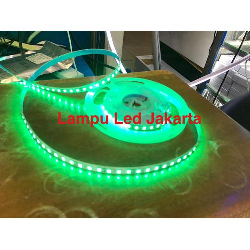 Jual Lampu LED strip 120mata 12v hijau /5meter - Jakarta Pusat - Lampu ...