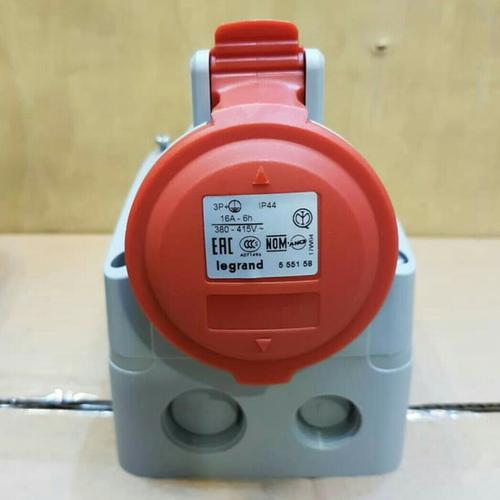 Jual legrand surface mounting Socket 16A 3p+E IP44/legrand 555158 ...
