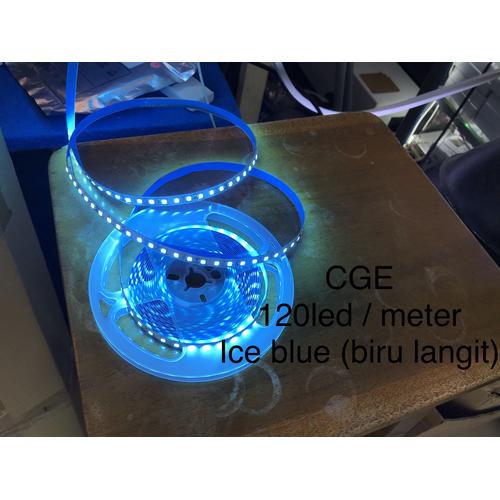 Jual Led strip 120 mata 2835 ice blue / led strip 120 mata iceblue ice ...
