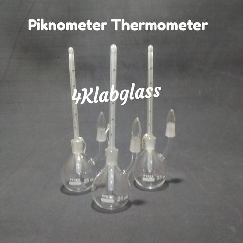 Jual Piknometer thermometer 25 ml PYREX - Kab. Bandung - 4klabglass ...