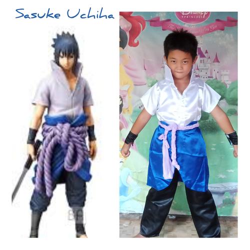 Jual Baju Kostum Sasuke Uchiha Usia 8-12 Tahun - Kab. Karawang ...