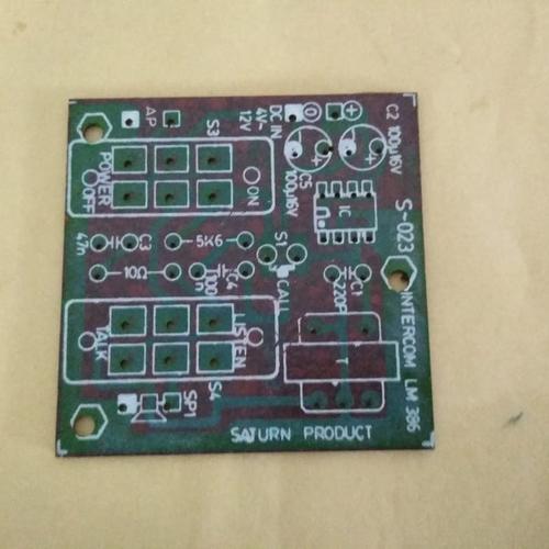 Jual PCB Intercom IC LM386 S-023 - Kota Surabaya - saturnindonesia | Tokopedia