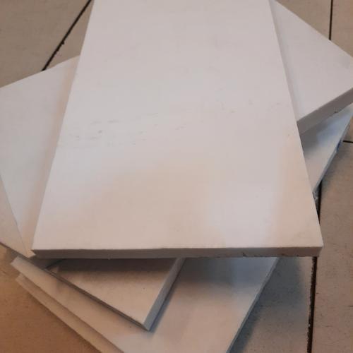 Jual Teflon PTFE sheet 20mm x 145mm x 255mm / PTFE lembaran tebal 20mm - Jakarta Barat - MK ...