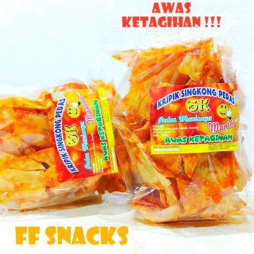 Jual Kripik singkong pedas sk / pedas manis / Keripik singkong balado ...