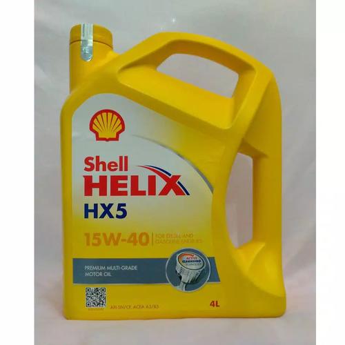 Jual OLI SHELL HELIX HX5 SAE 15W-40 GALLON 4 liter - Kota Madiun ...