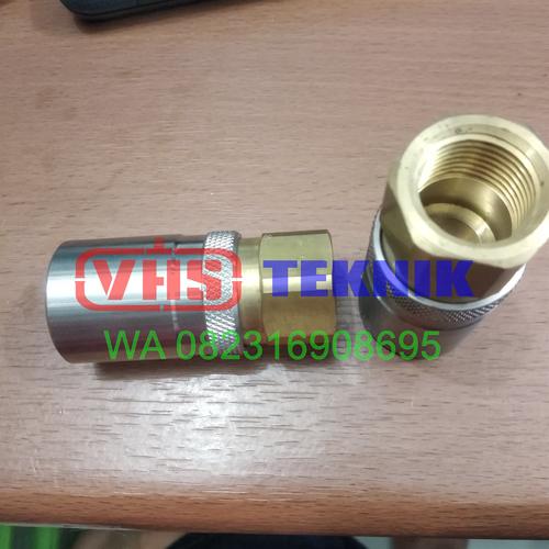 Jual STAUBLI RMI 12/JV 12MM 1/2" QUICK COUPLING SHUTOFF VALVE - Kota ...
