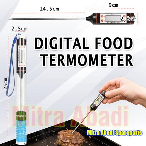 Jual Digital Food Thermometer / Termometer Alat Pengukur Suhu Makanan ...