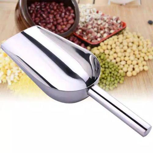 Jual Skop Es Batu beras gula serokan sekop besi STAINLESS STEEL scoop ...