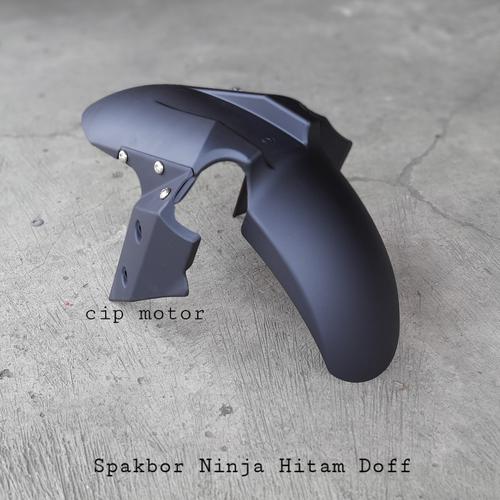 Jual Spakbor Ninja Hitam Doff universal motor Vixion CB Verza Mx king ...