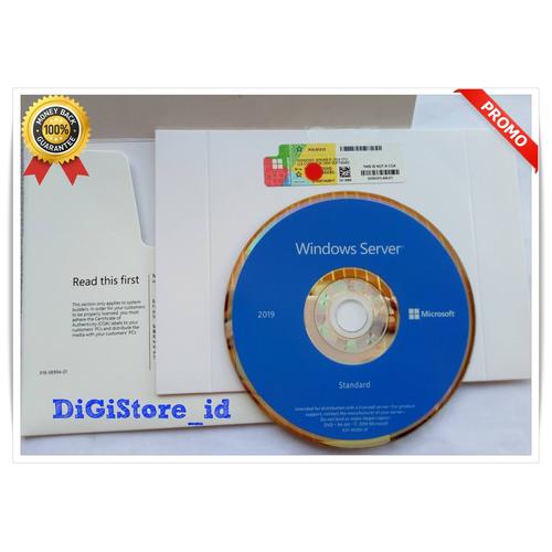 Jual WIND SERVER 2019 STANDARD FULL BOX 64bit 1PK DSP OEI DVD 16 Core - Kab. Bandung - digistore ...