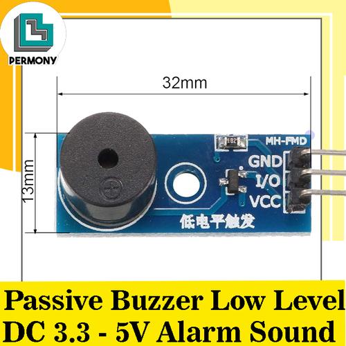 Jual Passive Buzzer Alarm Module Sensor Beep for arduino DC 3.3V 5V ...