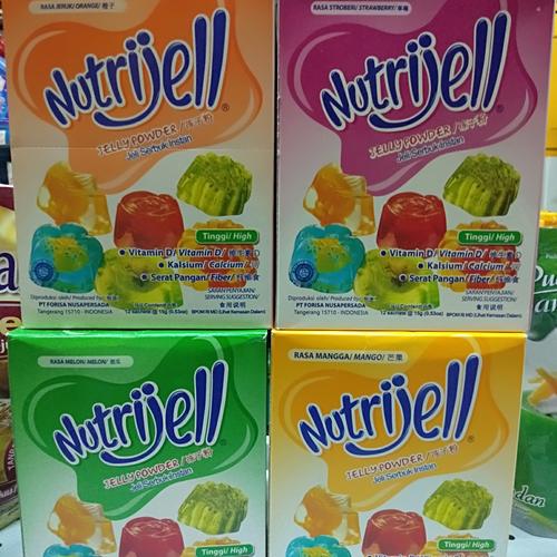 Jual NUTRIJEL , Jelly Powder Rasa buah All Variant, 15g - Kota ...
