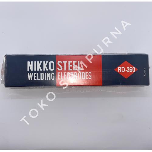 Jual Kawat Las Listrik Elektroda uk 2,6mm Nikko Steel RD 260 - Jakarta ...