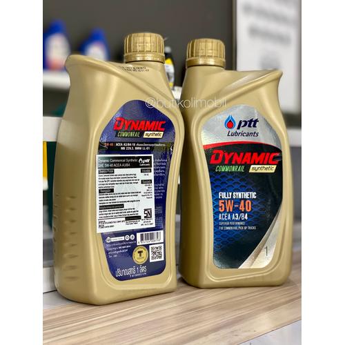 Jual PTT 5W-40 / 5W40 DYNAMIC COMMONRAIL FULLY SYNTHETIC - 100% ORIGINAL - Jakarta Utara - Butik ...
