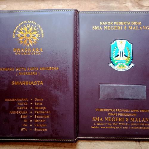 Jual Sampul Raport k13 / Cover Ijazah / Map Raport / Sampul Map Ijazah ...