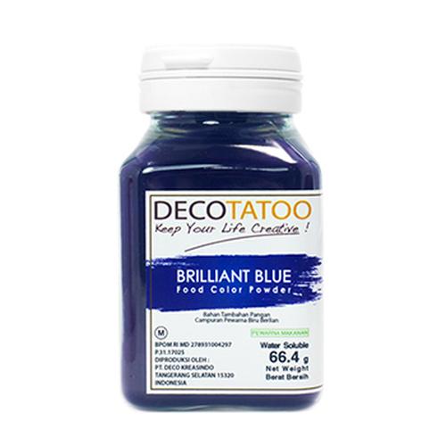 Jual Pewarna Makanan BIRU ,Blue Decotatoo powder WATER Soluble - Kota ...