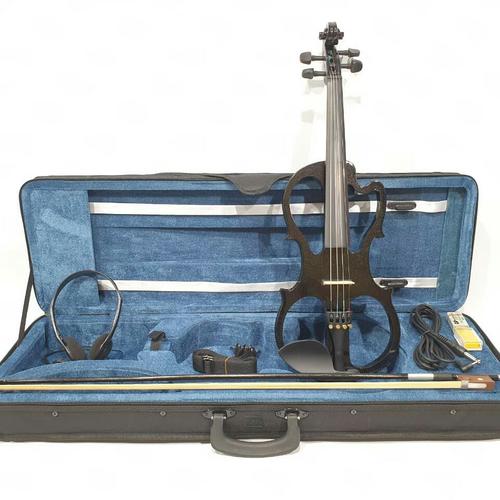 Jual Biola Elektrik Merk Cowboy Original Warna Hitam 4/4 Murah Komplit ...