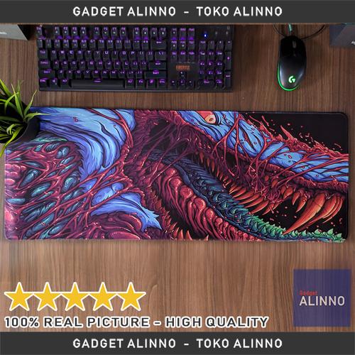 Jual Mousepad Gaming Lebar / Mouse Pad Gaming 30cm x 80cm x 3mm ...