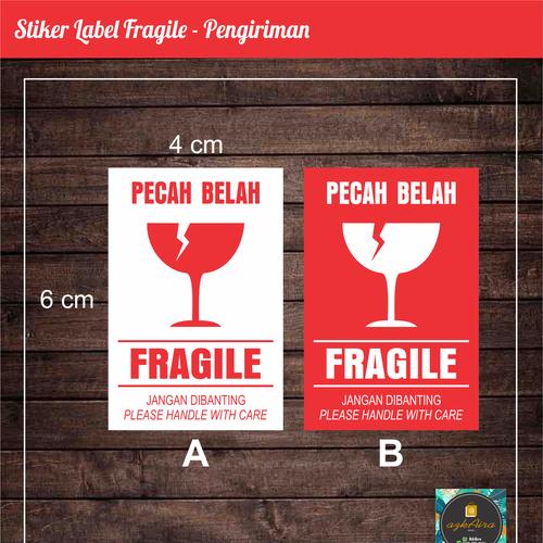 Jual Sticker/ Stiker Label Fragile/ Pecah Belah - Kab. Tangerang ...