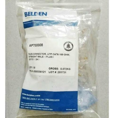 Jual Outlet RJ45 Cat 6 Belden per/BH kabel data modul - Jakarta Pusat ...