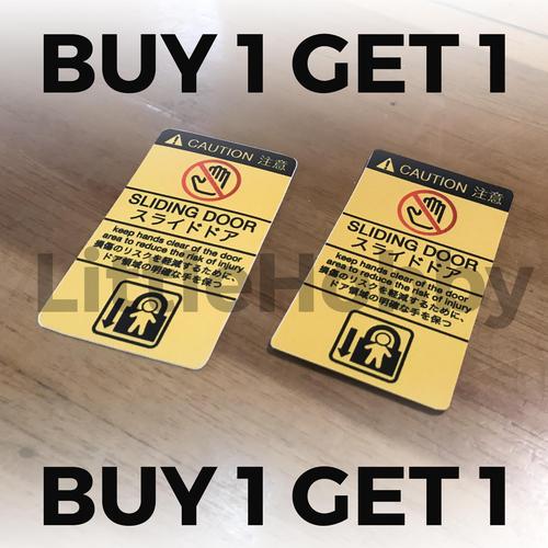 Jual Sticker JDM Toyota Pillar B - Alphard/Nav - Pillar MPV - Jakarta ...