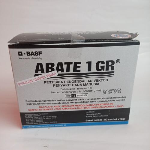Jual Abate 1GR pestisida pengendali vector/ jentik nyamuk 10gr ...