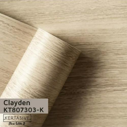 Jual Kertasive motif kayu Deco PVC sheet sticker pelapis Clayden ...