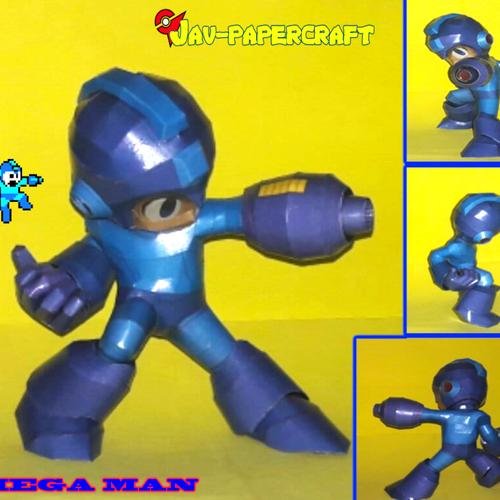 Jual Megaman Papercraft - Kab. Bekasi - Papercraft Tiviti | Tokopedia