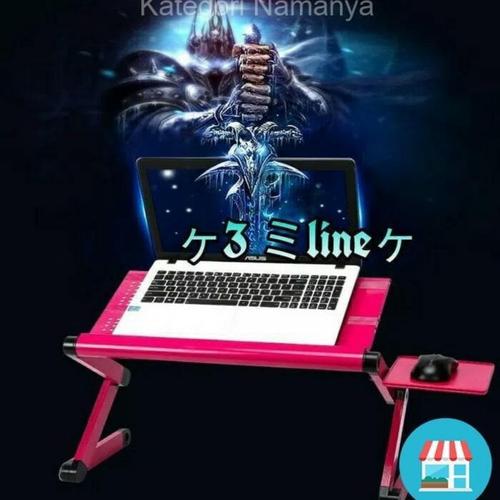 Jual Meja Laptop Lipat Portable Desk Folding Table Computer Stand ...