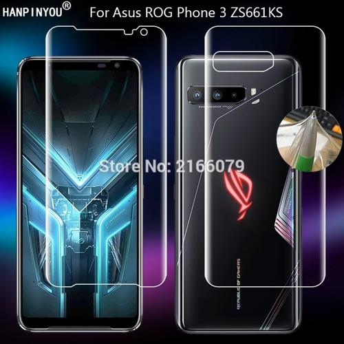 Jual ASUS ROG PHONE III 3 ANTI GORES DEPAN BELAKANG HYDROGEL 2 IN 1 ...