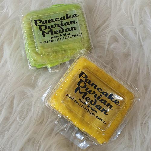 Jual Pancake Durian Mika Jumbo Non Cream Asli Medan Aroi - Jakarta ...