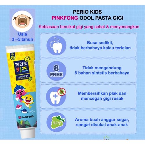 Jual Pasta Gigi Odol Toothpaste Anak Pinkfong baby shark Pink Fong ...
