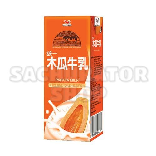 Jual Uni President Susu UHT rasa Buah Pepaya Uni President Papaya Milk ...