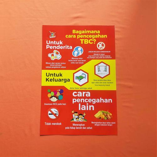 Jual Poster Cara Pencegahan TBC - Kab. Sleman - Lentera Poster Jogja ...