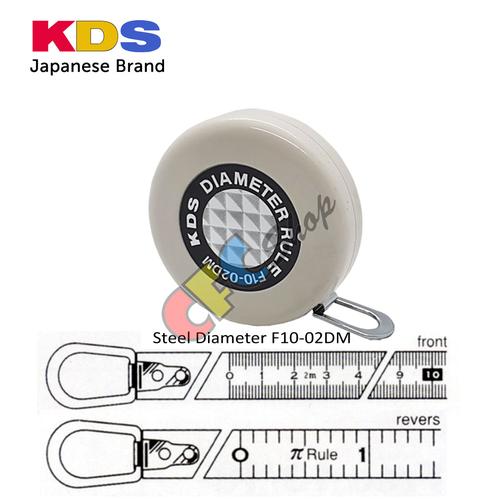 Jual Meteran KDS Steel Diameter F10-02DM / KDS MEASURING TAPE - JAPAN ...