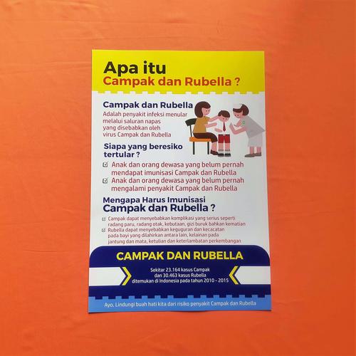 Jual Poster Campak dan Rubella - Kab. Tulungagung - Sinergi Poster ...