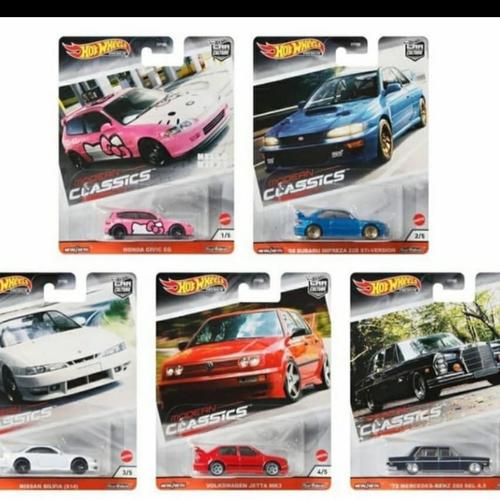 Jual Hot Wheels Modern Classics Set 2020 Civic EG Hello kitty mercedes ...
