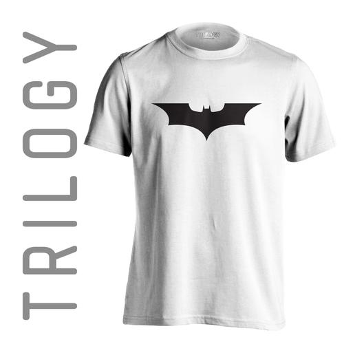 Jual TRILOGY STT 0385 - Kaos B A T M A N Dark Knight Logo - Comic T-shirt - Putih, XL - Jakarta ...