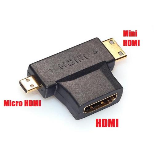 Jual GENDER HDMI 3IN1 HDMI FEMALE + MINI HDMI + MICRO HDMI - Jakarta ...