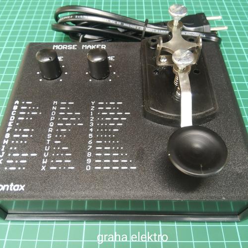 Jual key keyer mors ketukan kunci code sandi morse maker alat latihan ...