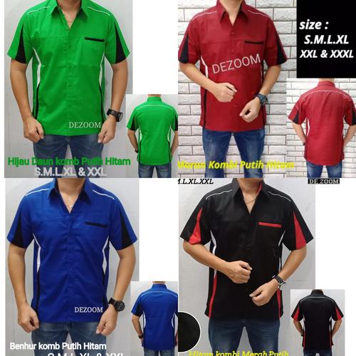 Jual KEMEJA SERAGAM PROMOSI POLOS - KEMEJA KARYAWAN - KEMEJA KOMUNITAS ...