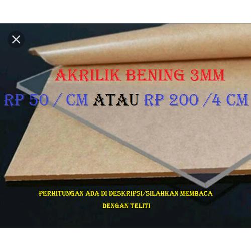 Jual AKRILIK LEMBARAN 3 MM UKURAN CUSTOM - Jakarta Barat - SENTRALCOOL ...