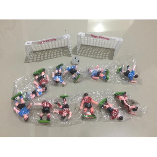 Jual Topper Team Sepak bola Figure Set Figurine Hiasan Kue Tart Ulang ...