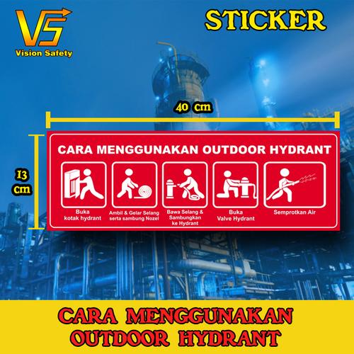 Jual Sticker Box Outdoor Hydrant 40x13cm - Kab. Sidoarjo - Vision ...