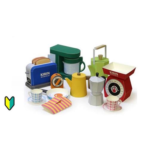 Jual DIY Papercraft pola Kitchen Set Collection Jasmine Paper - Kota ...